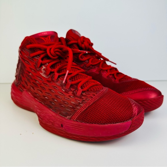 Jordan | Shoes | Nike Air Jordan Melo M3 Varsity Red Basketball Shoe ...